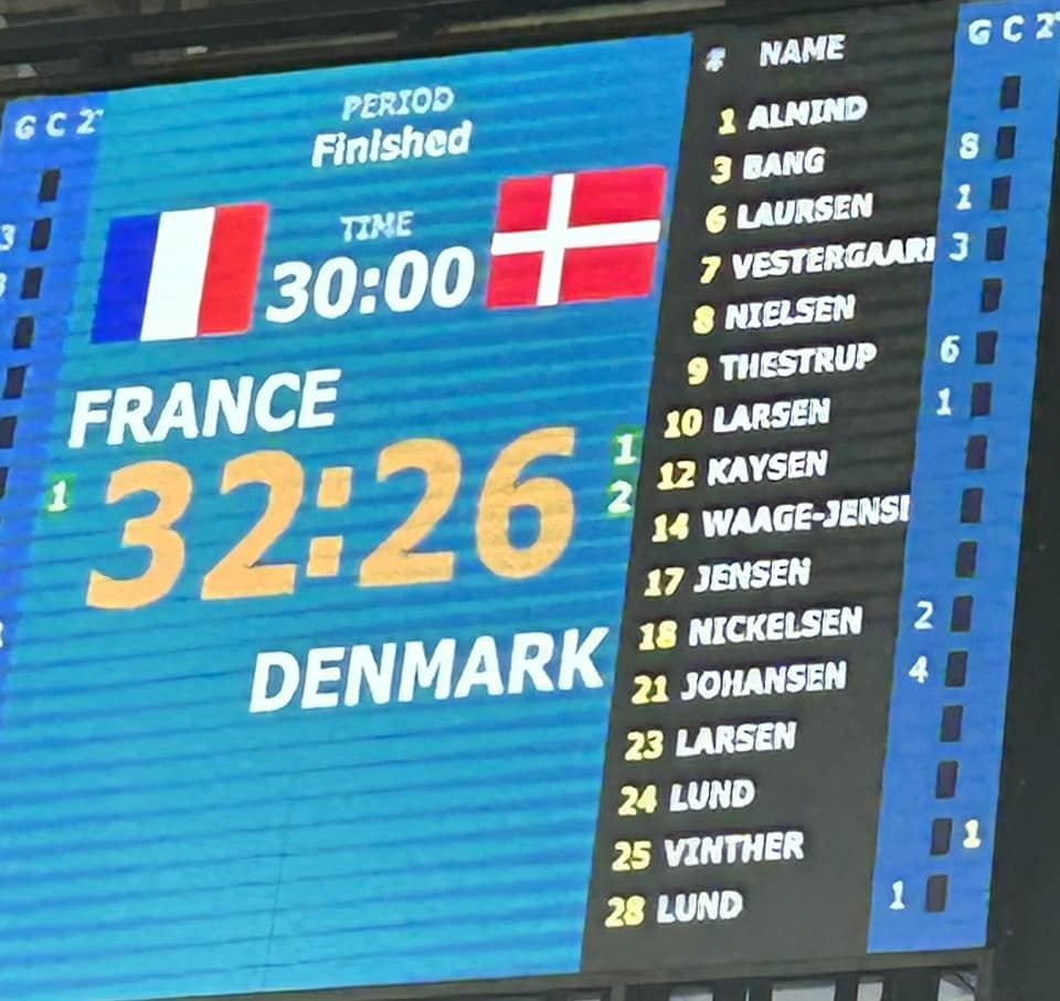 Ubold - U20 VM piger: Danmark - Frankrig i tal